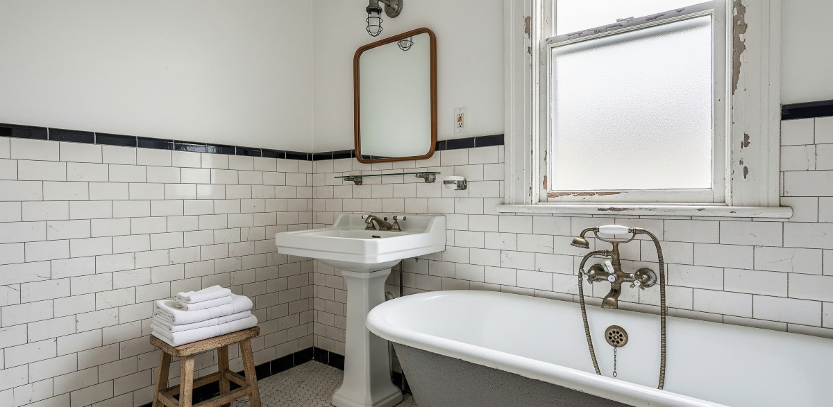 How to Refresh Old Subway Tiles with New Grout or Paint