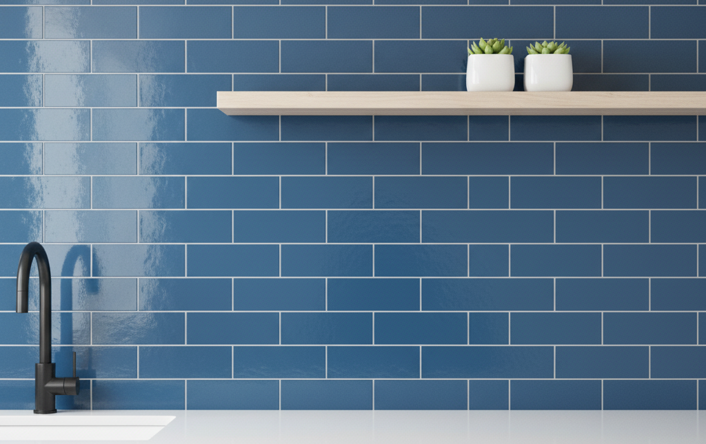 Subway Tiles Blue | Try Our Sample Tile Today For $1
