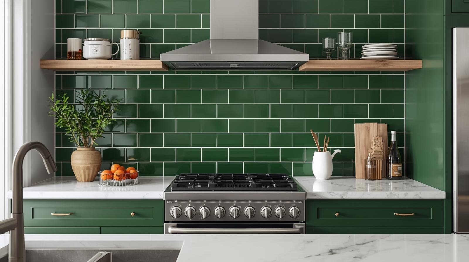Do Green Subway Tiles Represent A Current Design Trend?