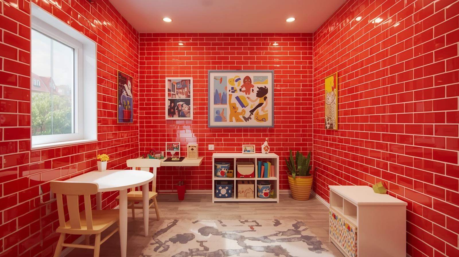 3x6 Red Subway Tiles | Get Our $1 Sample Tile Today