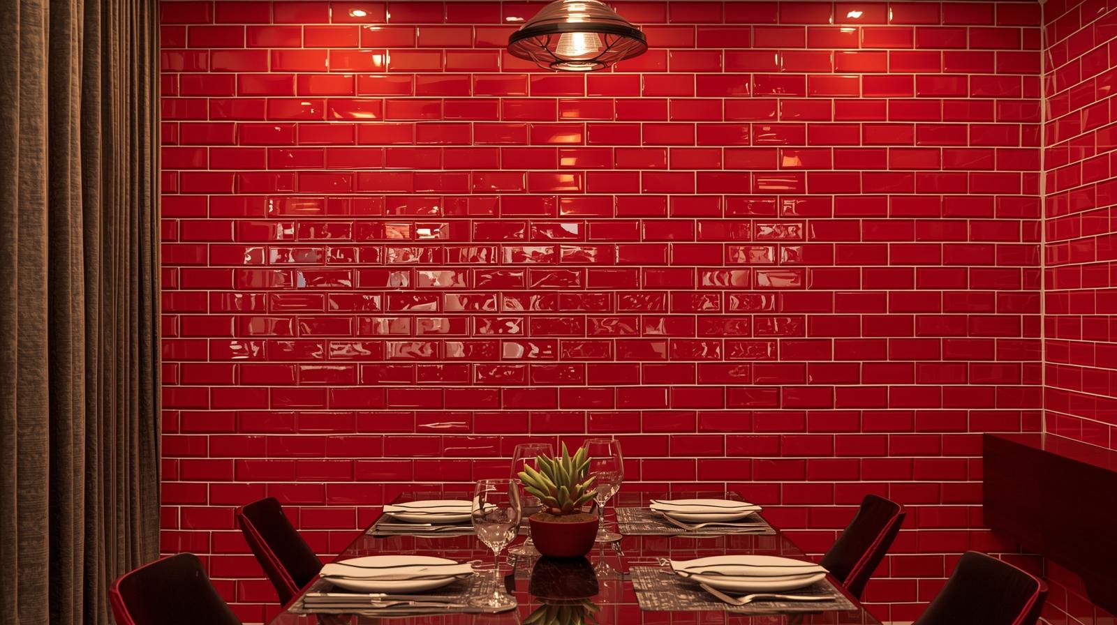 3x6 Red Subway Tiles | Get Our $1 Sample Tile Today