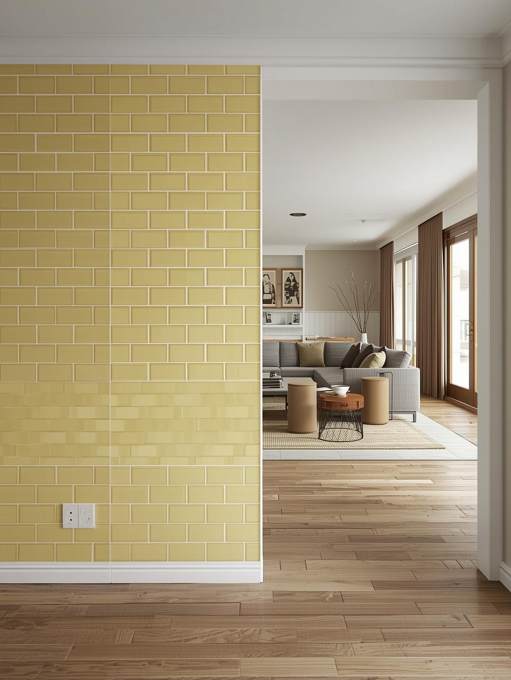 3x6 Yellow Subway Tiles | Get Our $1 Sample Tile Now