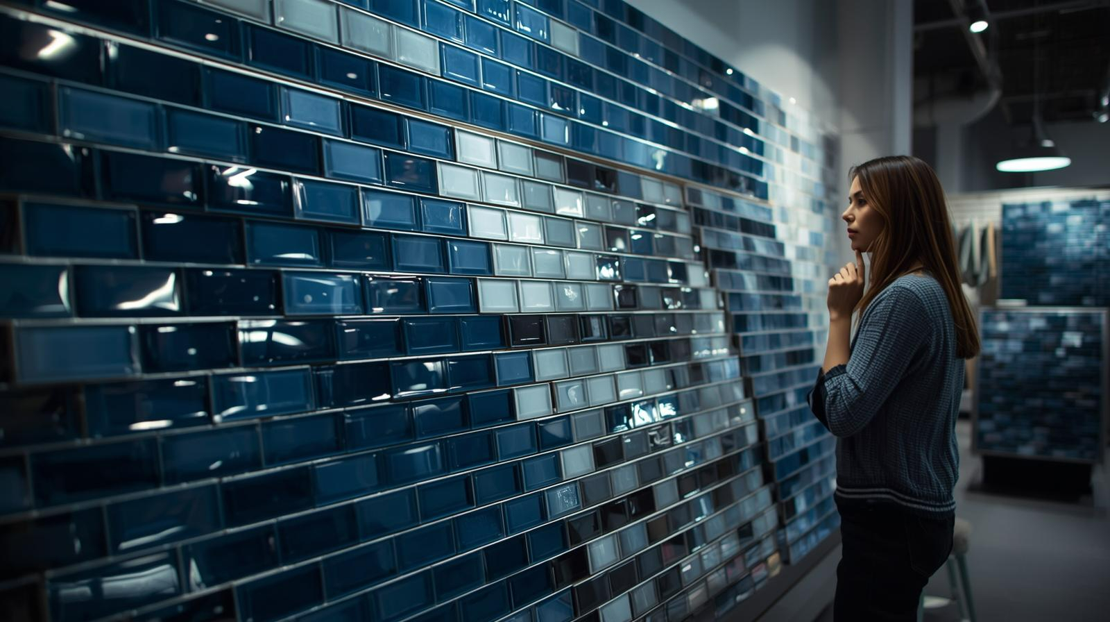 2x8 Blue Subway Tiles | Try Our $1 Tile Sample Now