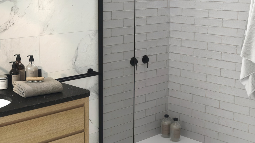 Matte Grey Subway Tile | Get A $1 Tile Sample Today