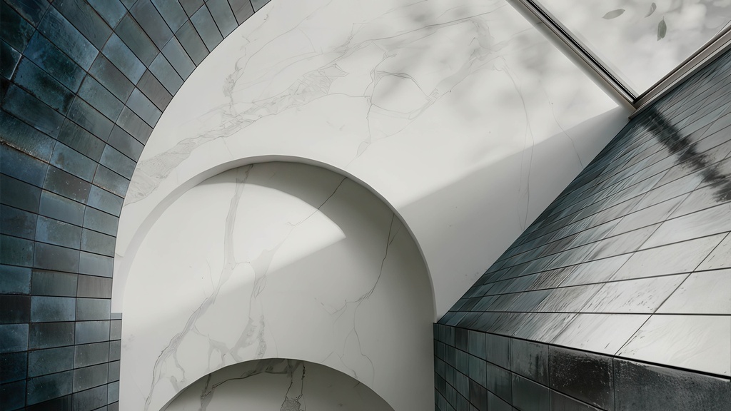 Blue Green Subway Tiles Backsplash | Get A $1 Tile Sample