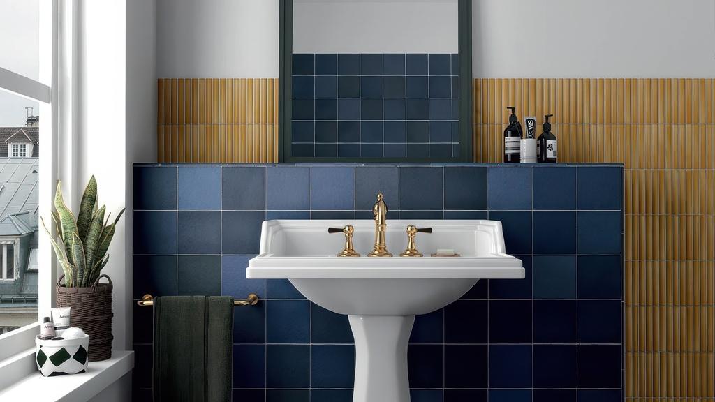 Dark Blue Subway Tile | Get A $1 Tile Sample Today