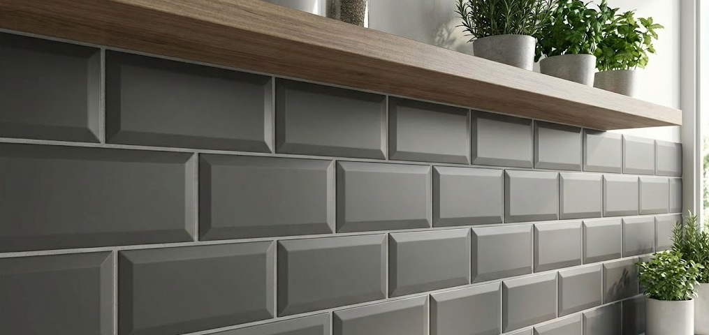 Shop 3D Grey Subway Tile | Get A $1 Tile Sample Today