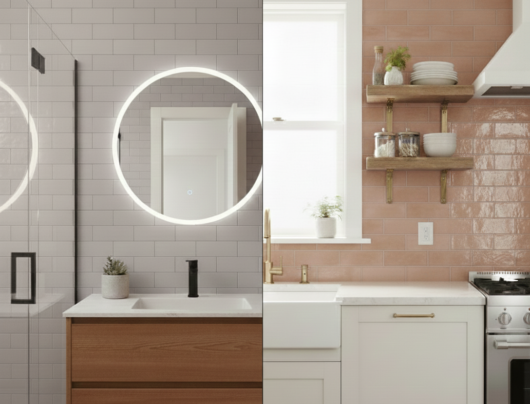 5 Ceramic Subway Tile Styles To Transform Your Kitchen And Bathroom