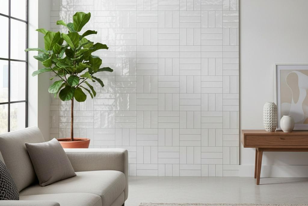 Basketweave 4x12 Subway Tile | Get A $1 Tile Sample
