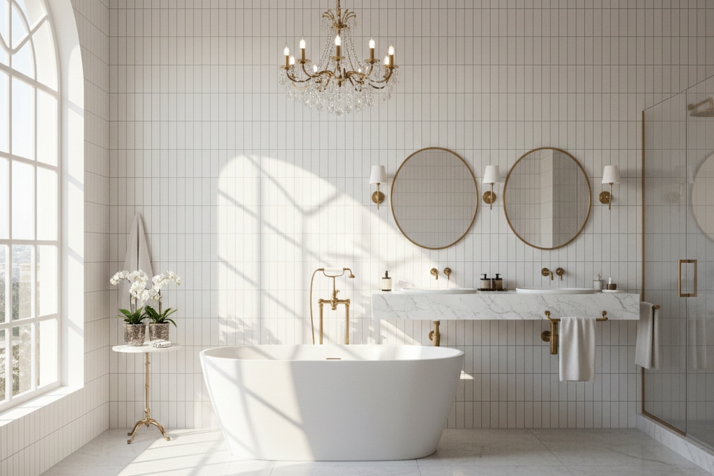 Stacked 3x6 Subway Tile | Get A $1 Tile Sample Today