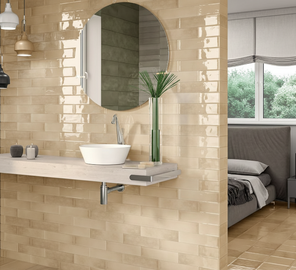 Running Bond 4x12 Subway Tile | Try Our $1 Tile Sample