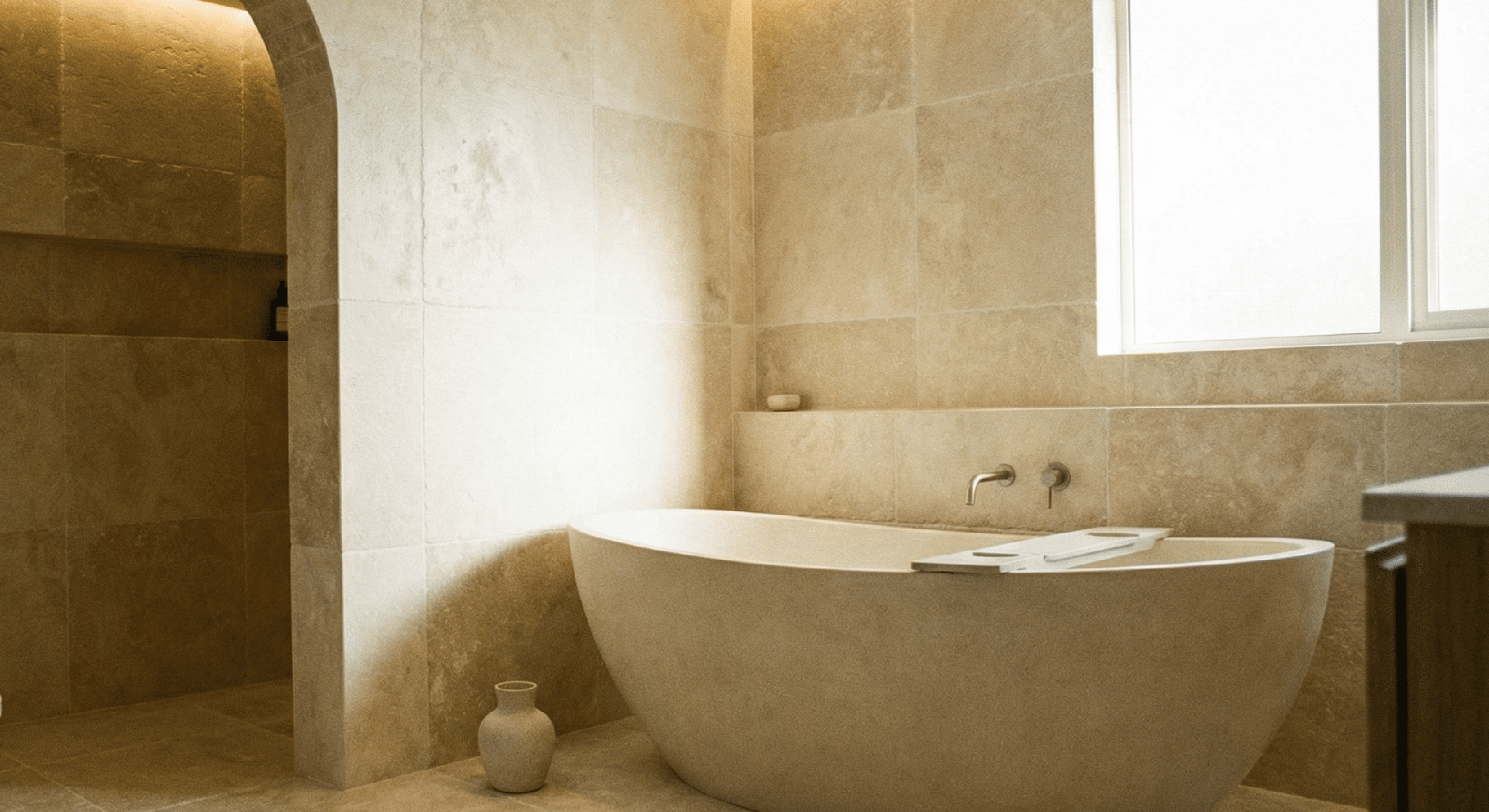 White Subway Tile Bathtub Surround | Get A $1 Sample