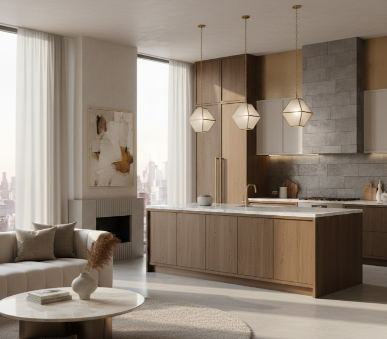 Concrete Look Subway Tile Backsplash | Get A $1 Sample