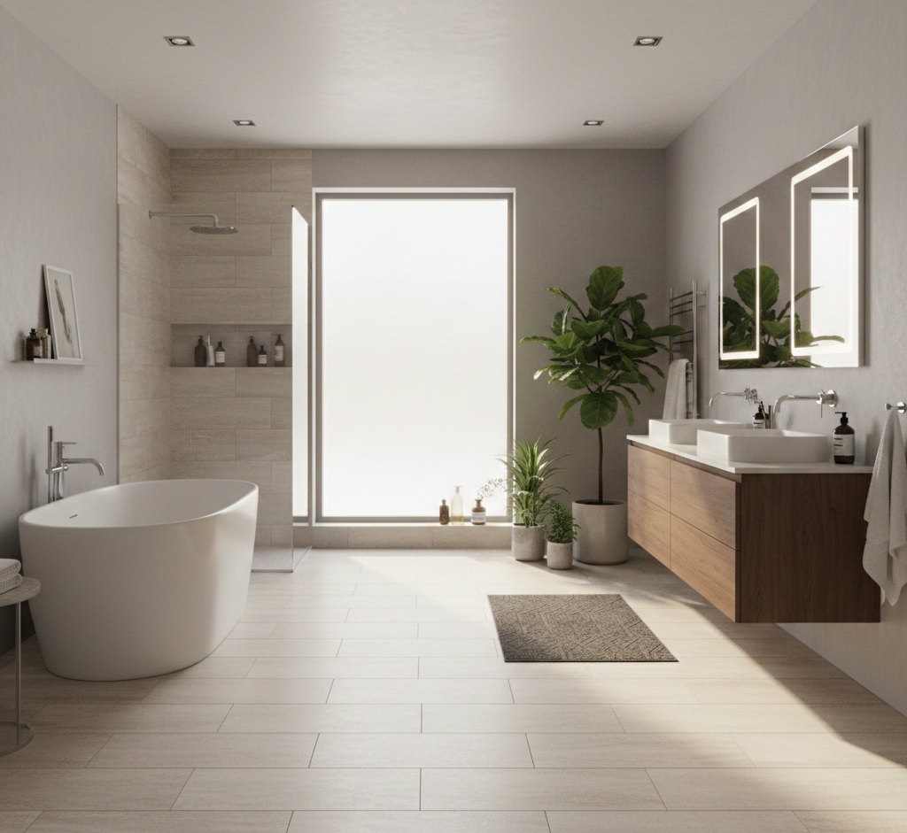 Limestone Look Subway Tiles For Floors | Get A $1 Sample