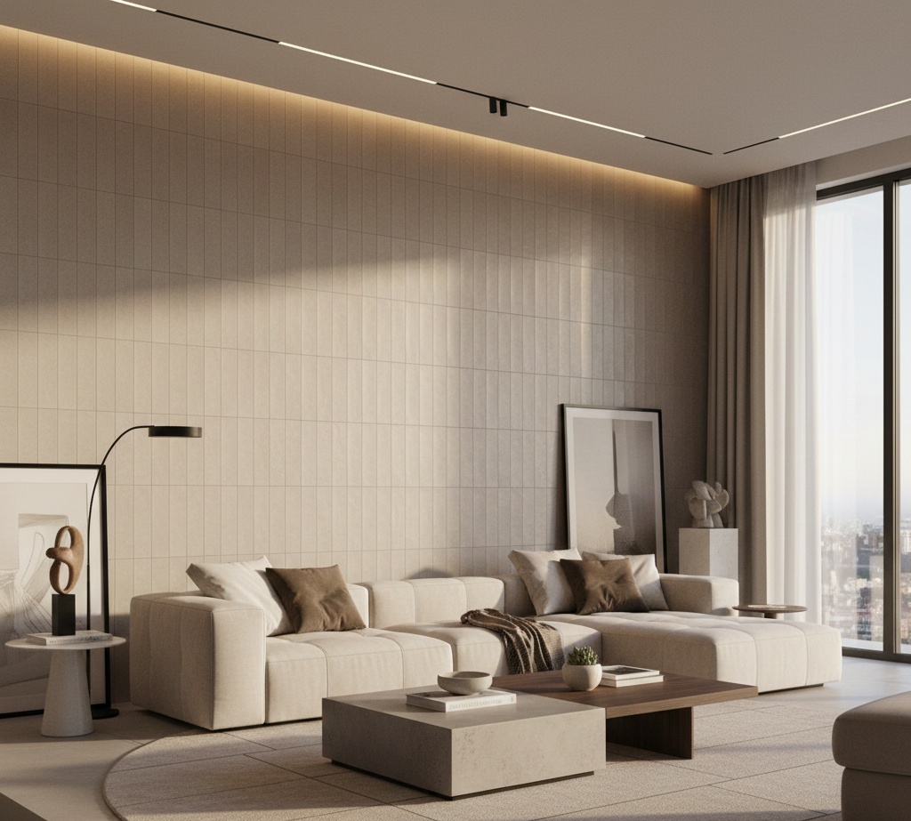 Limestone Look Subway Tiles For Accent Walls | Get $1 Sample