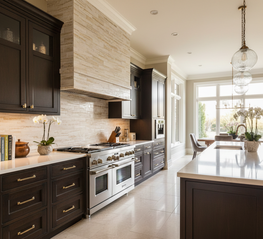 Travertine Look Subway Tiles For Kitchen | Try Our $1 Sample