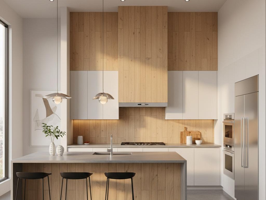 Wood Look Subway Tiles For Kitchen Backsplash | Shop Now