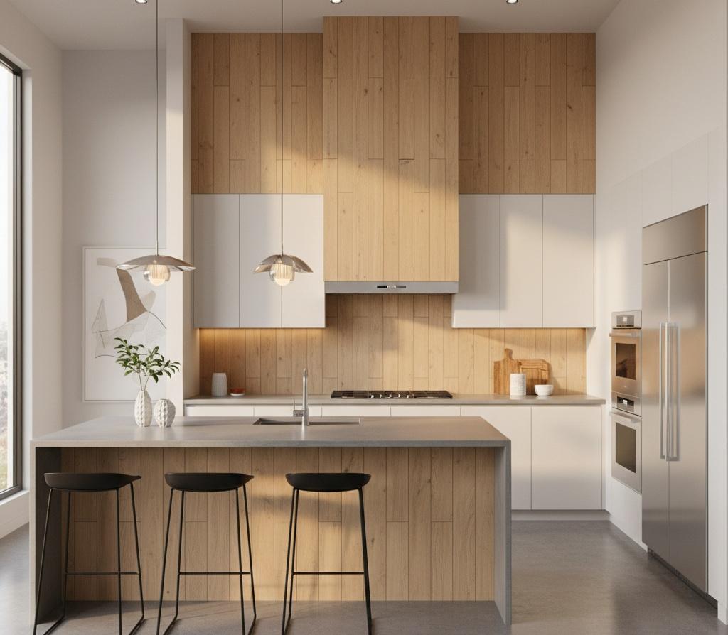 Wood Look Subway Tiles For Kitchen | Get A $1 Tile Sample