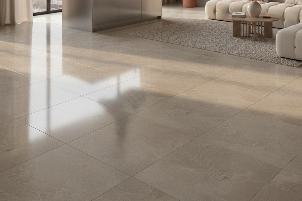 Premium Greige Porcelain Tile | Try Our $1 Tile Sample