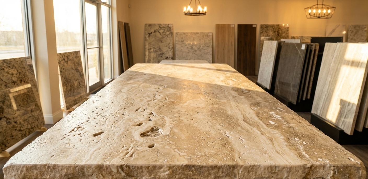 What Are Travertine Slabs And How Do You Use Them?