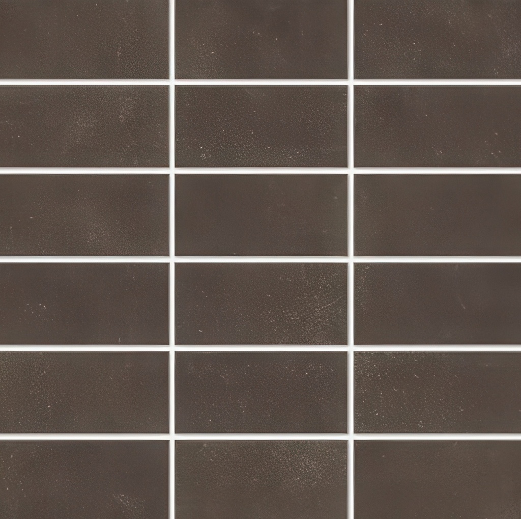 Influence 2X4 Stacked Matte Cement Look Porcelain Mosaic Tile | Nova ...